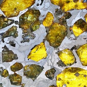 Rare Pallasite Meteorite Unveils Gem-Quality Peridot Crystals – Flora ...